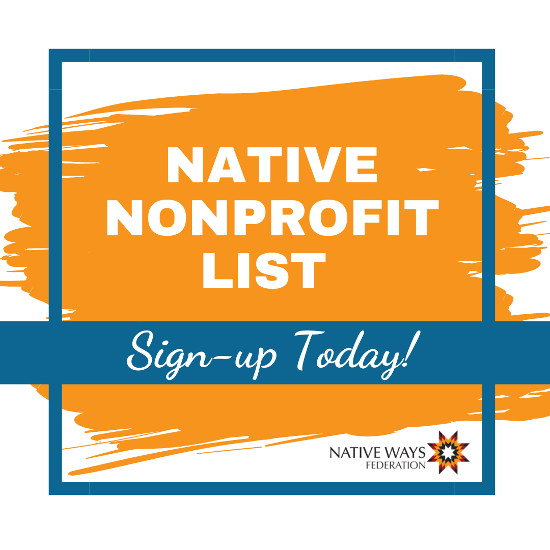 #GiveNative on GivingTuesday | Native Ways Federation