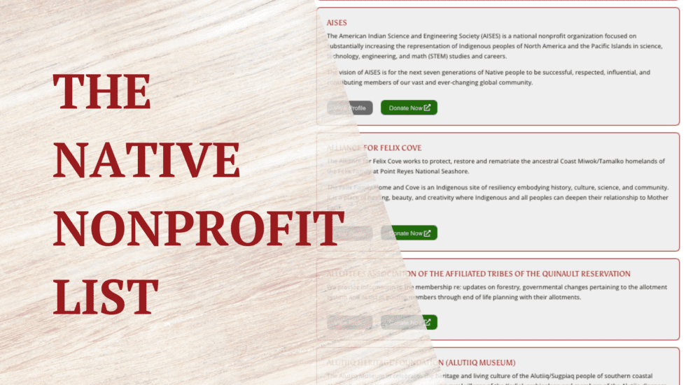 Native Ways Federation | Strengthening The Circle of Giving